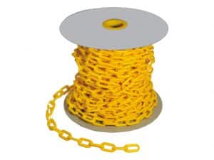 Verge 6mm Yellow Safety Chain - Verge Safety Barriers