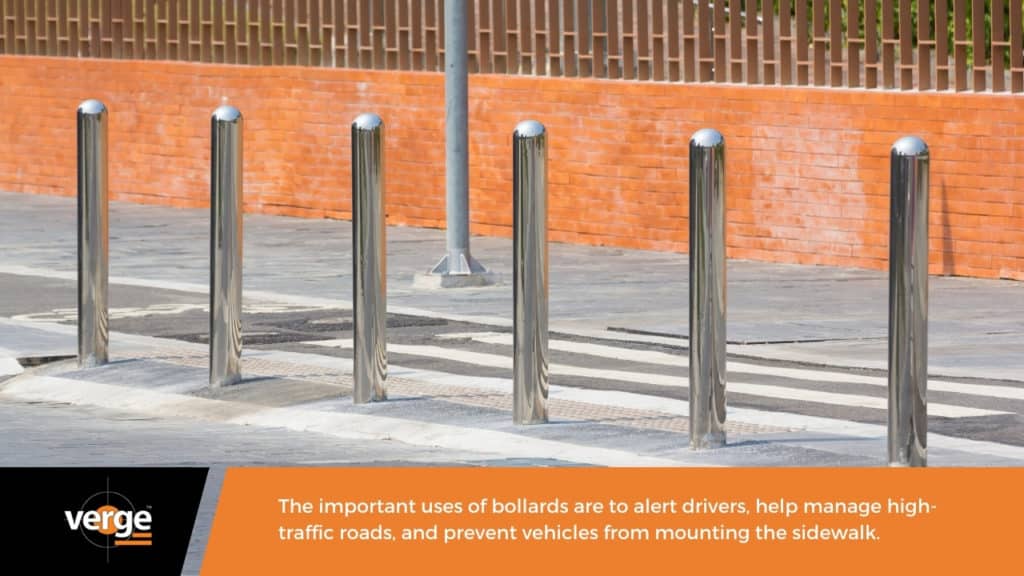 Bollards Provide Security and Safety - Verge Safety Barriers