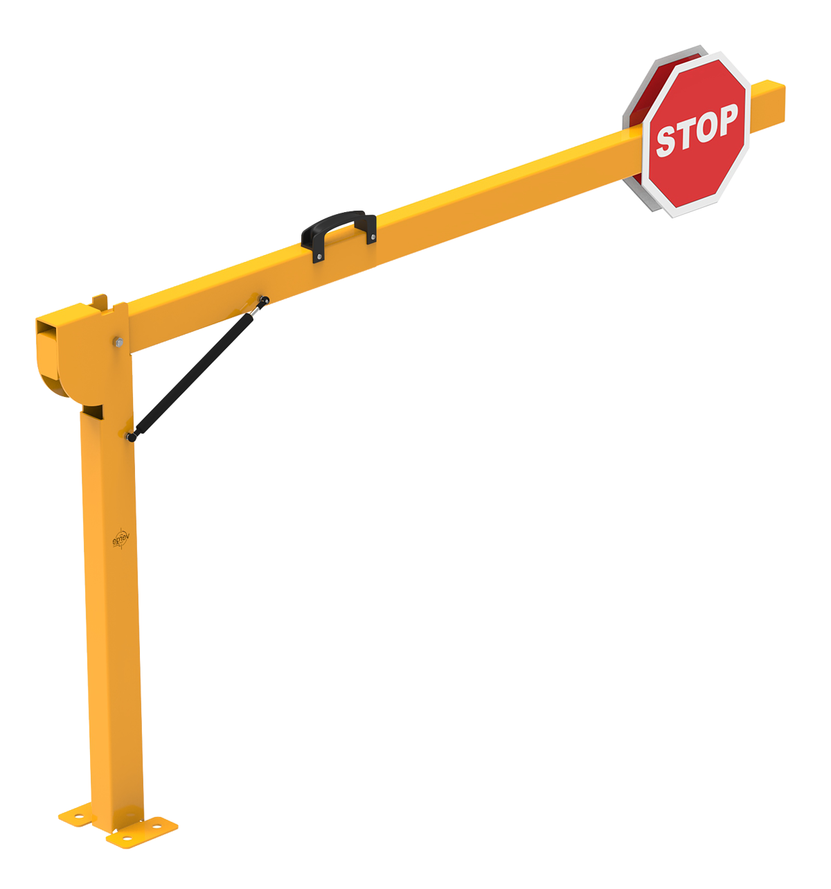 BV069 – Access Control Boom – Up to 2.4m Wide - Verge Safety Barriers