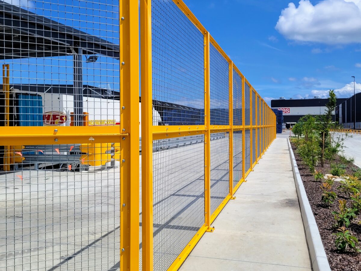 CHEP Australia Pallet Yard Redbank QLD – Verge Safety Barriers