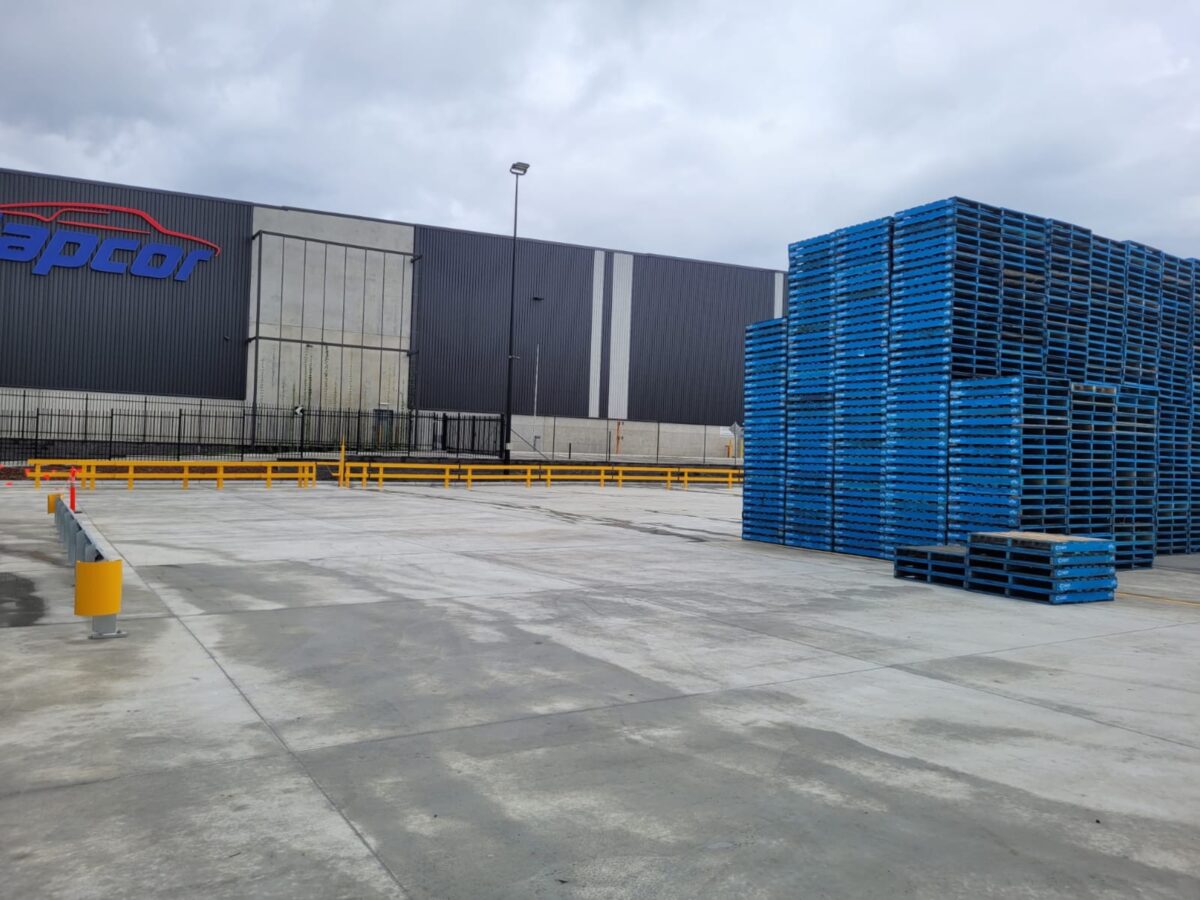 Case Study: Pallet Supply Chain & Logistics Yard - Verge Safety Barriers