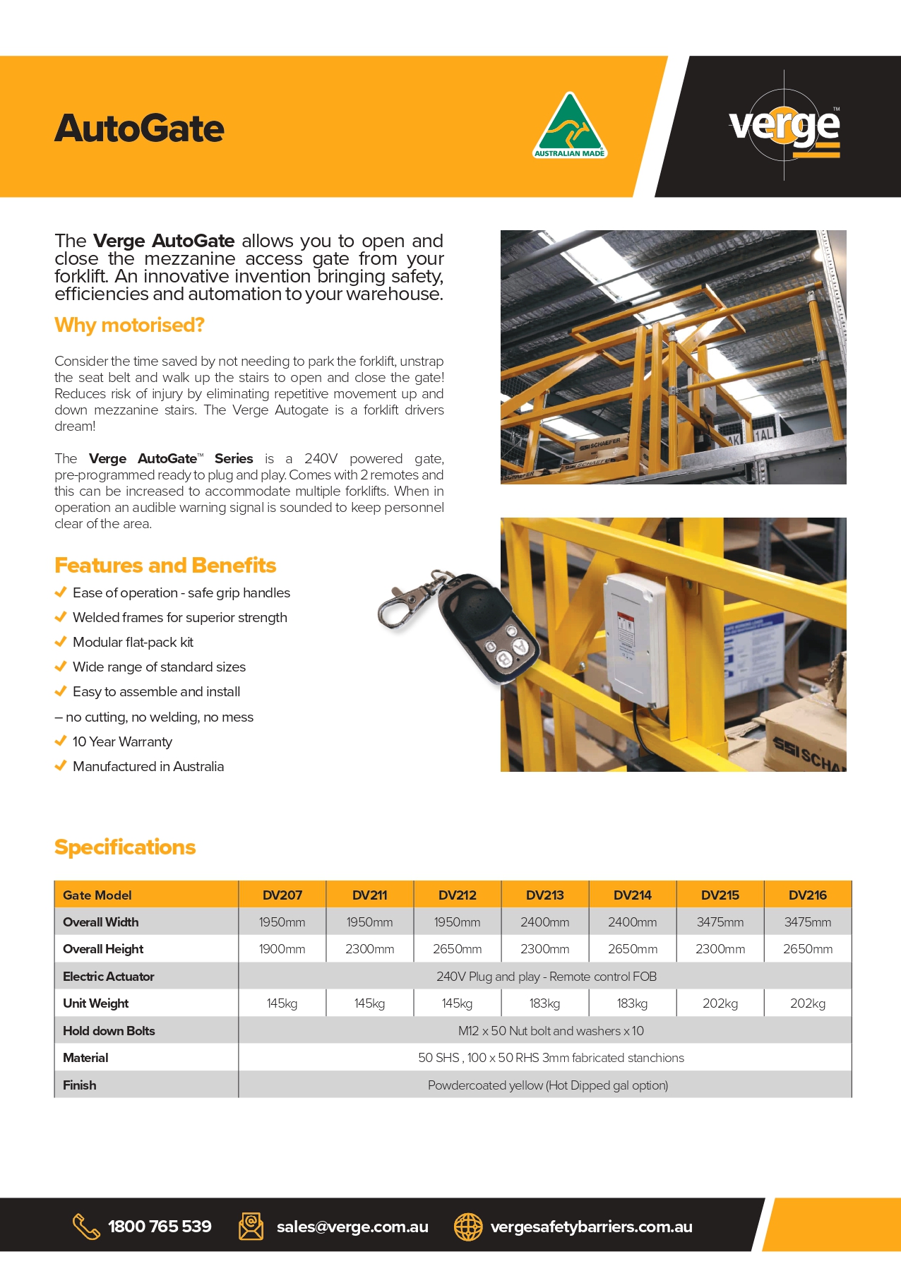 Rollover Gate | Mezzanine Pallet Gates | Up & Over Gates